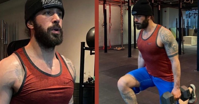 Barış Arduç'tan kas şov!